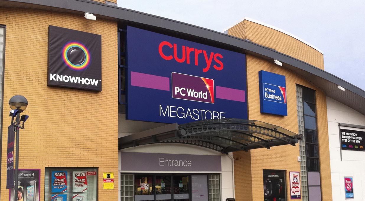Currys - profit outlook raised despite falling sales